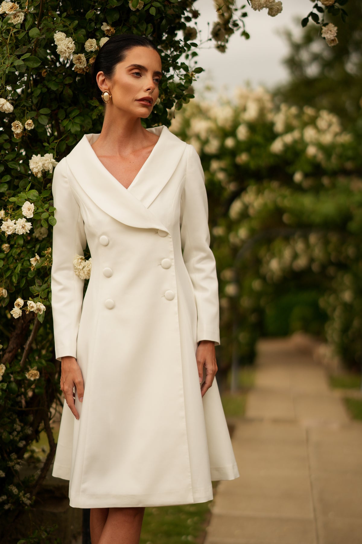 Duchess Dress (White) | Aavelle